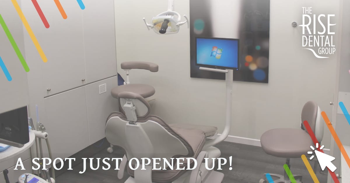 A Spot Just Opened Up Today, Book Now! | Vancouver Dentist
